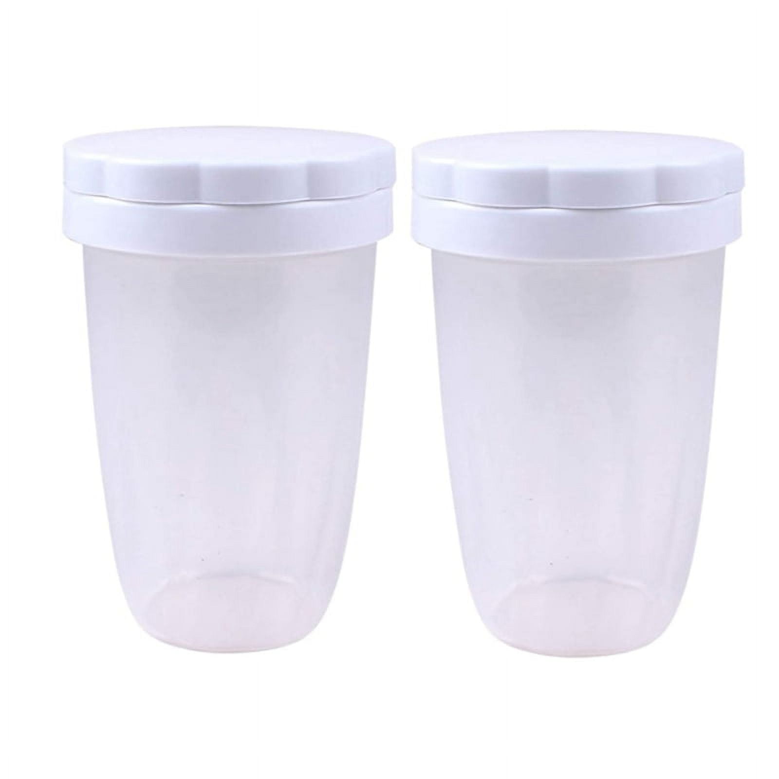 2 Pcs Icing Sugar Shaker Flour Shaker with Lid for Cocoa Shaker Powder ...