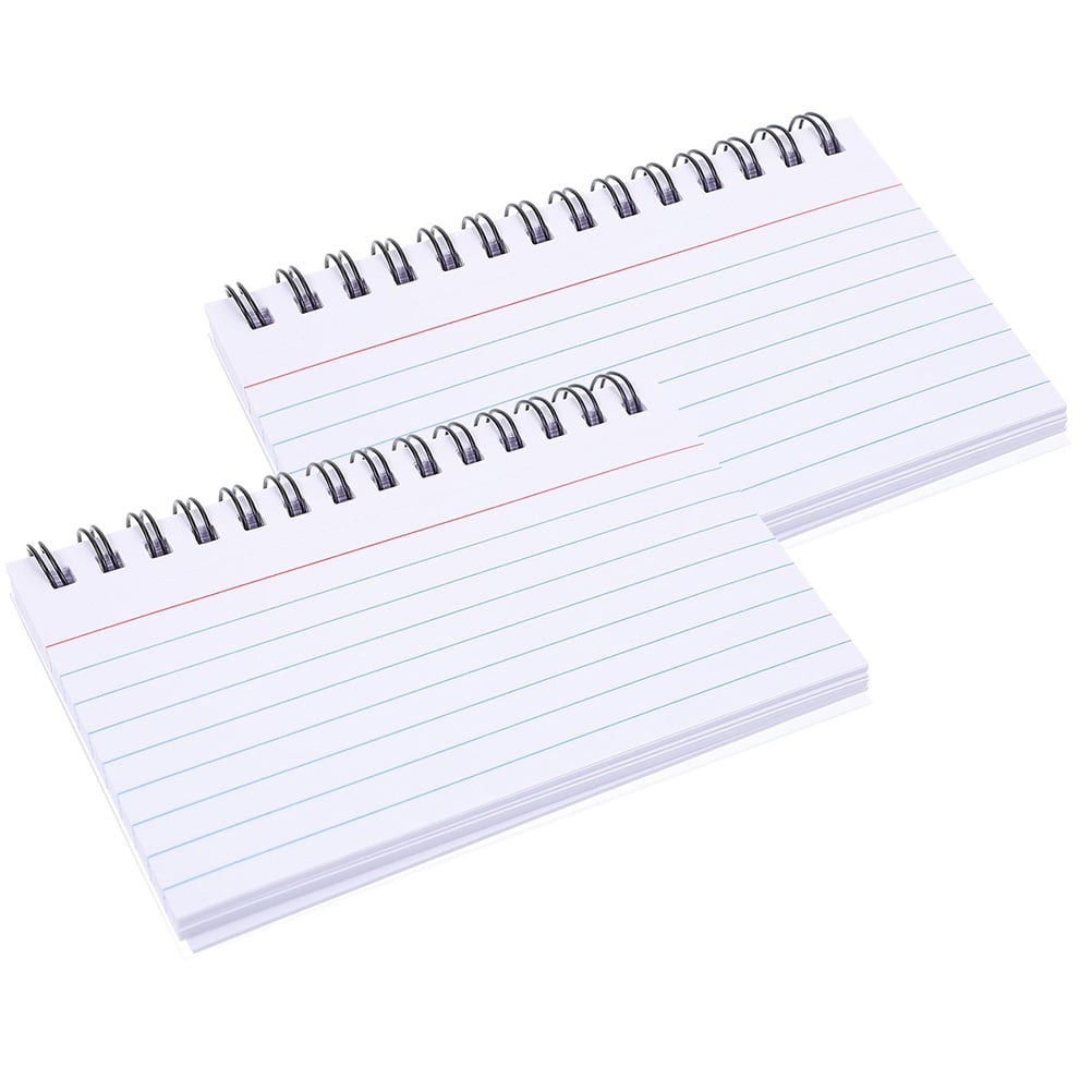 2 Pcs Index Card Review Small Notepad Speech Study Student Teacher ...