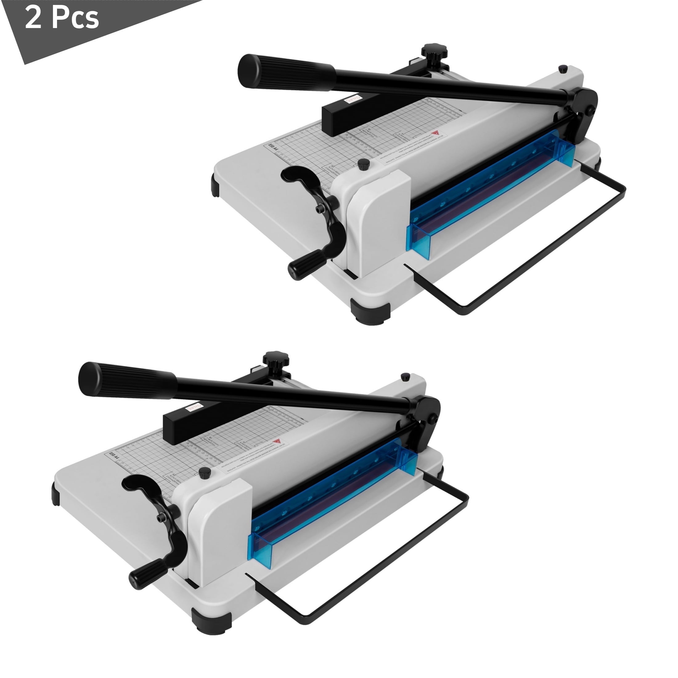 2 PCS 12" Guillotine A4 Paper Cutter, Heavy Duty, Toolbox, Security ...