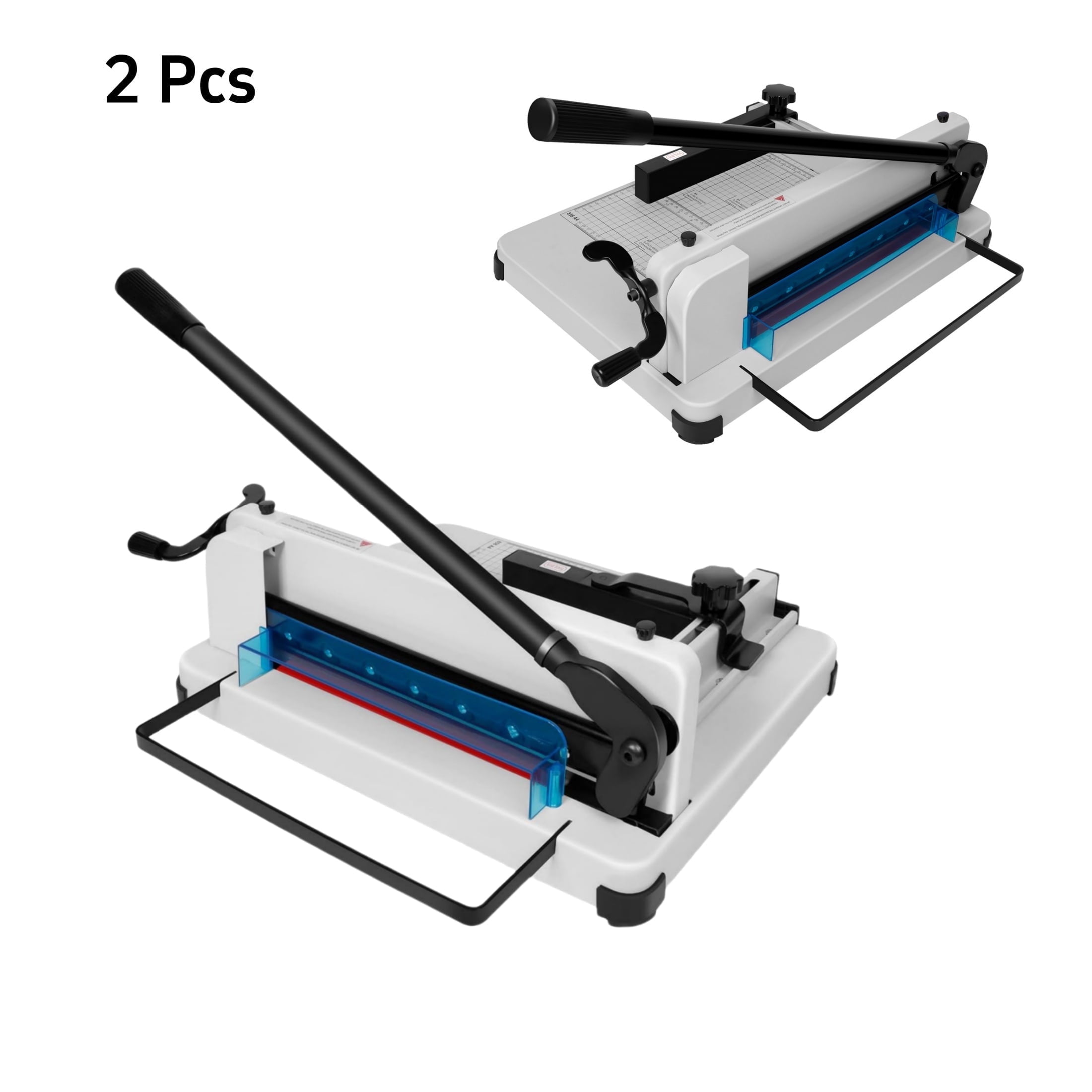 2 PCS 12" Guillotine A4 Paper Cutter, Solid Steel Construction ...