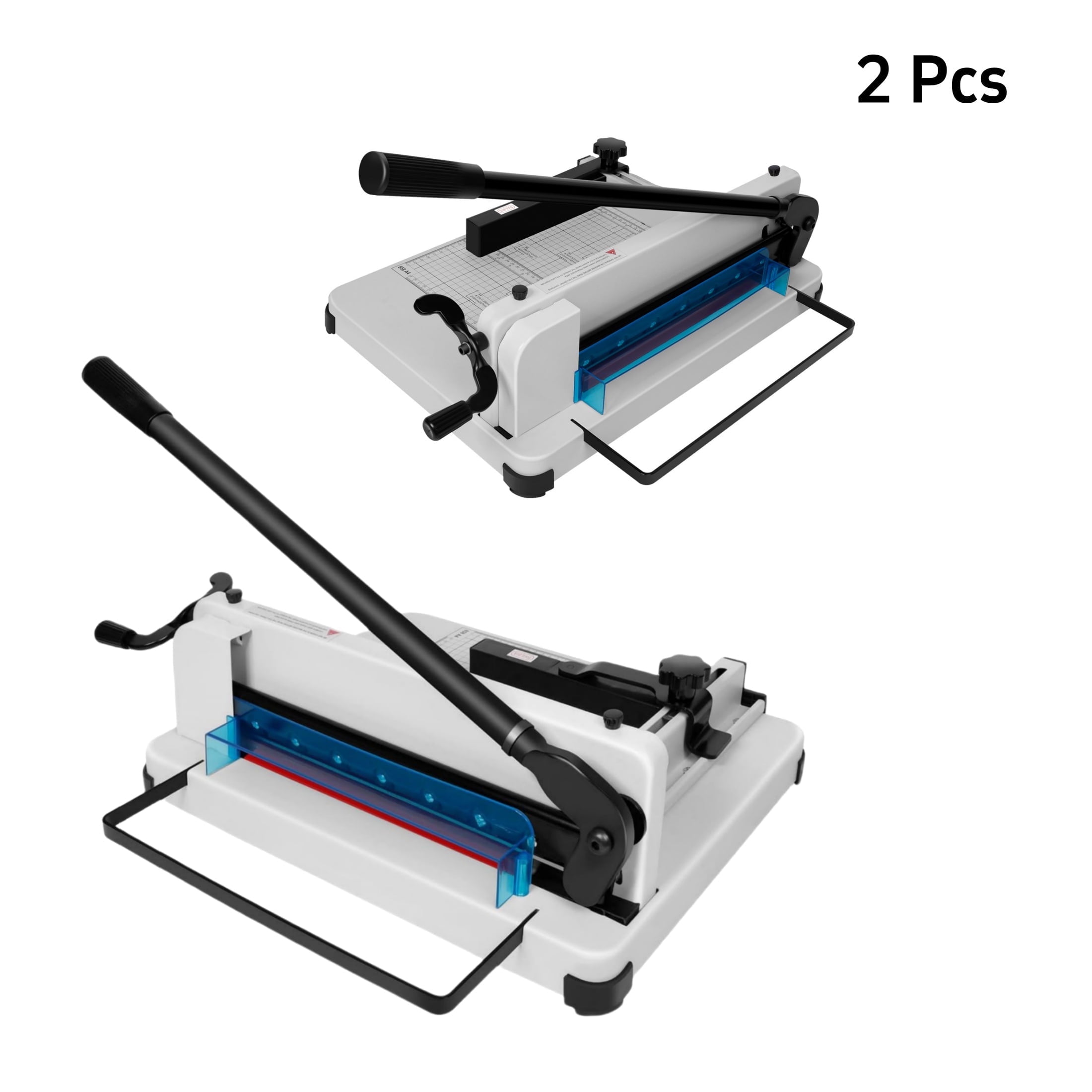2 Pcs 12" Guillotine A4 Paper Cutter, Solid Steel Construction ...
