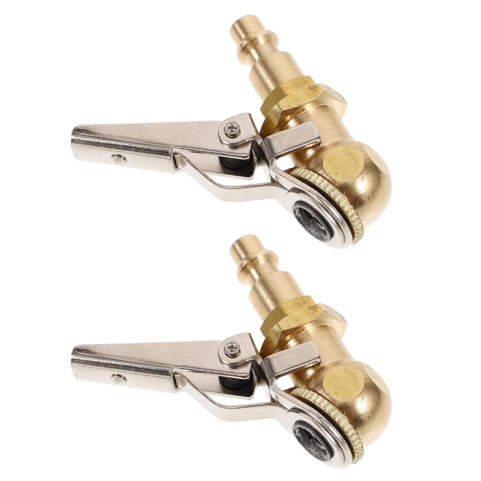 2 Pcs Inflatable Chuck Air Compressor Chuck for Tires Inflate Locking ...