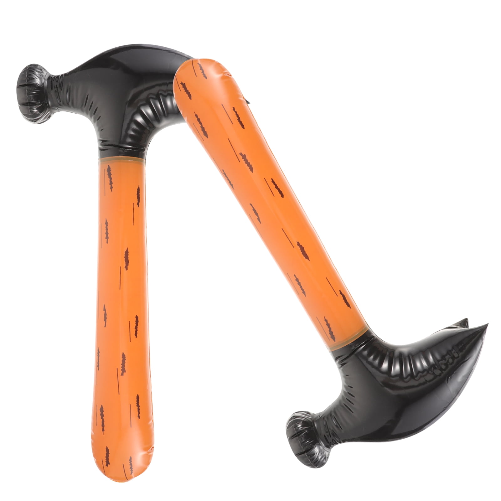 2 Pcs Inflatable Hammer Toy The Gift Large Hard Handle Blow up Kids ...