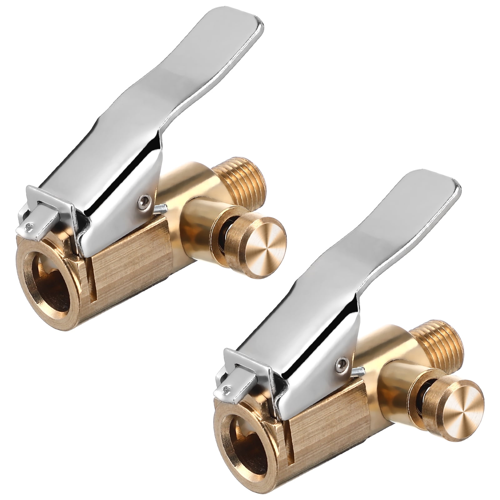 2 Pcs Inflatable Quick Clip Air Compressor Fittings Locking Tire ...
