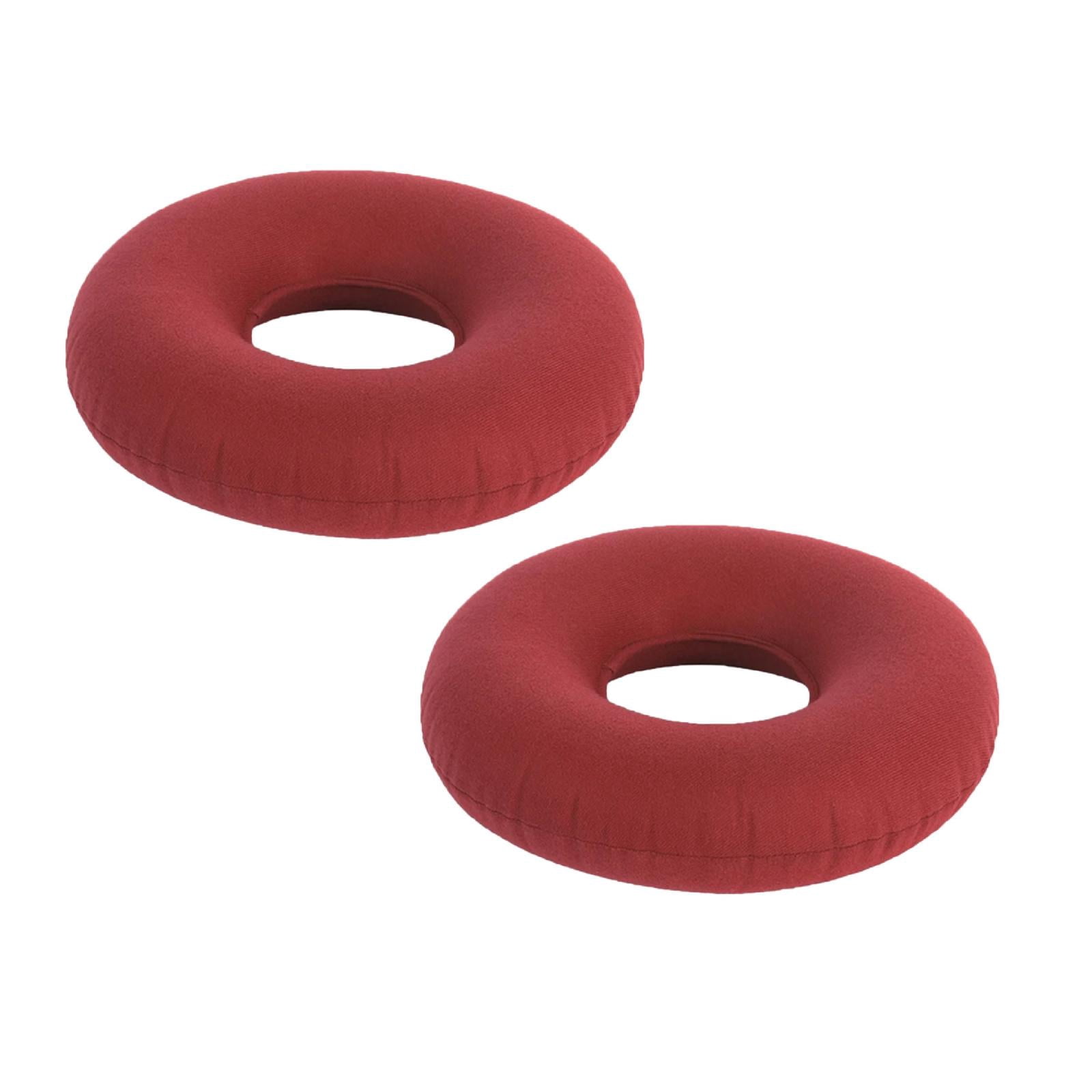 2 Pcs Inflatable Seat Cushion, Breathable Donut Pillow for Tailbone ...