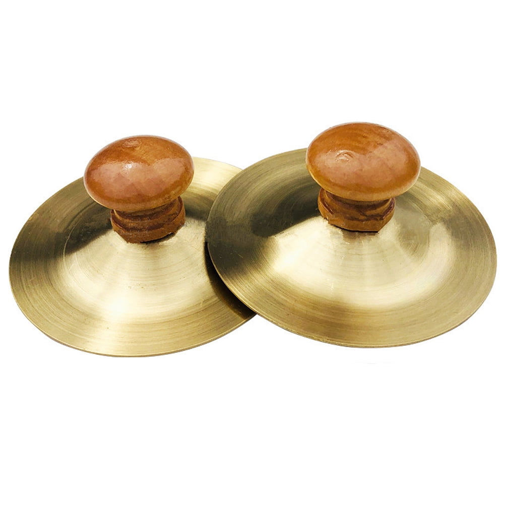 2 Pcs Instrument De Small Hand Cymbals Children's Percussion - Walmart.com