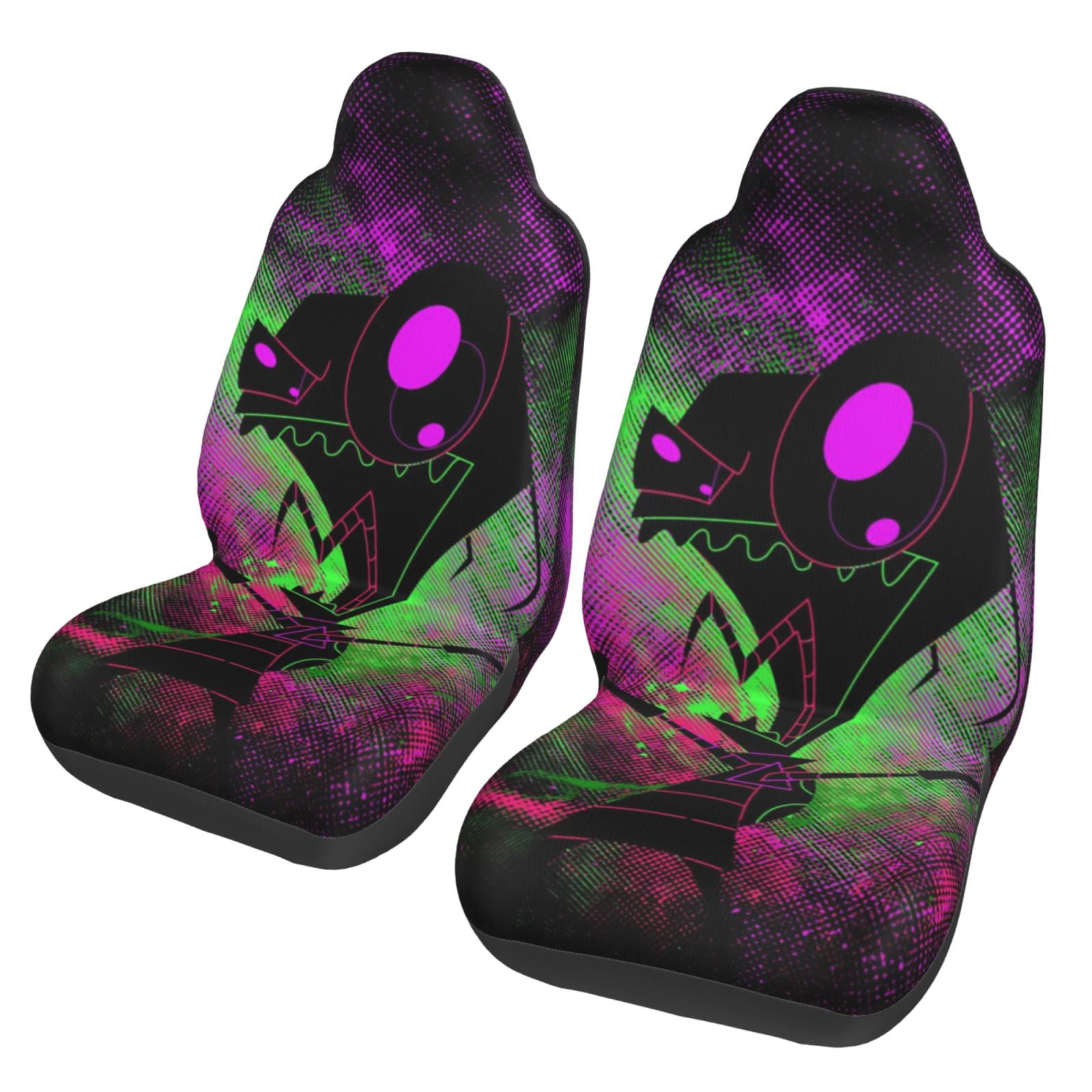 2 Pcs Inva-Der Monster Z1m Gir Car Seat Covers Cartoon Car Interior ...