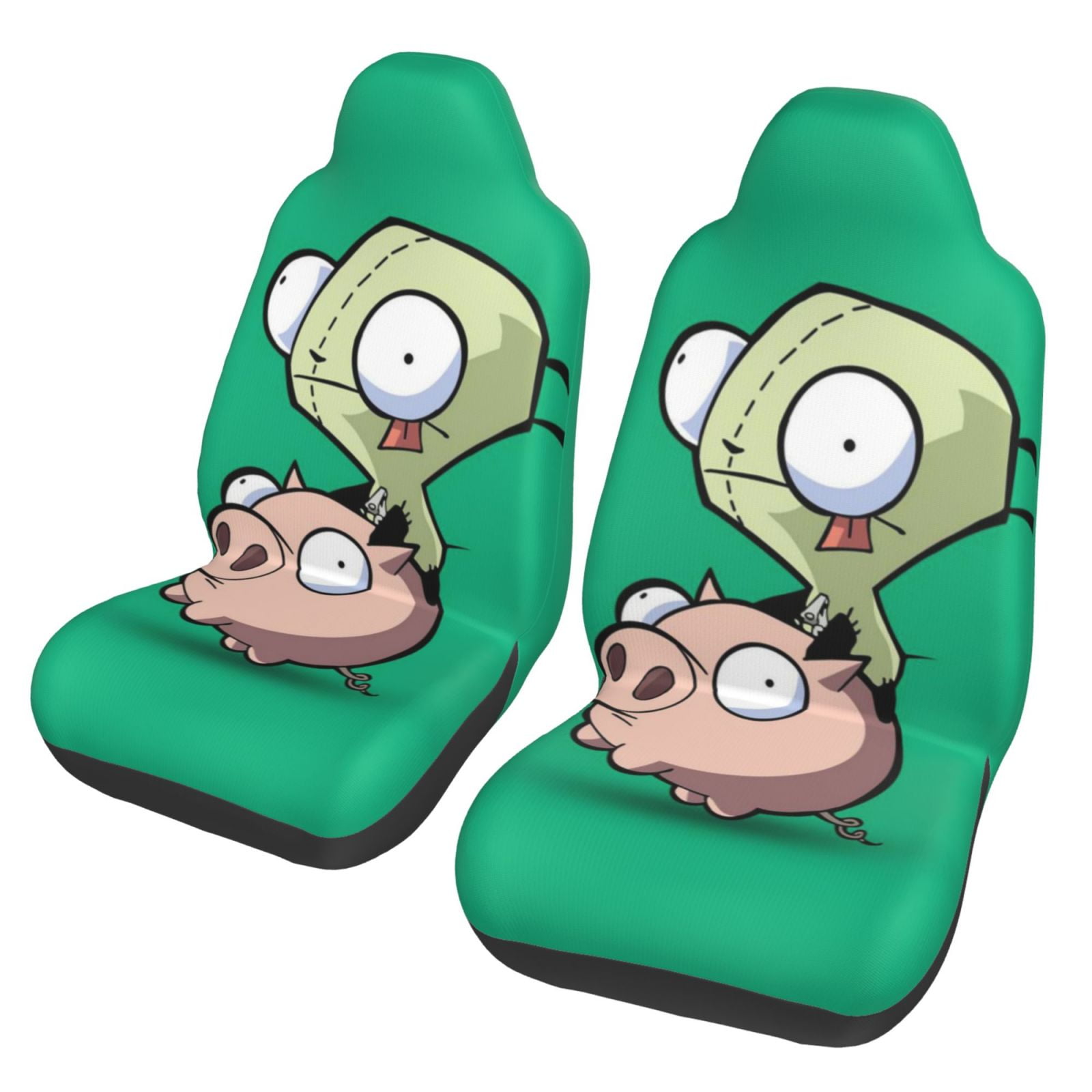 2 Pcs Inva-Der Monster Z1m Gir Car Seat Covers Cartoon Car Interior ...