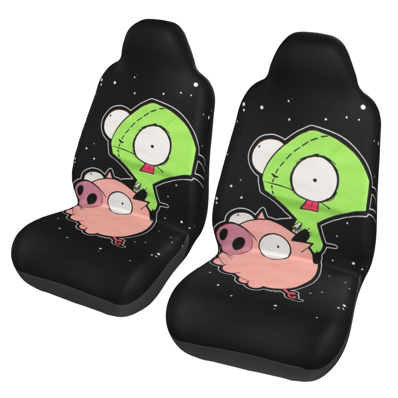 2 Pcs Inva-Der Monster Z1m Gir Car Seat Covers Cartoon Car Interior ...