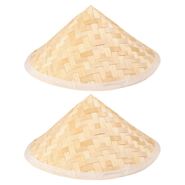 2 Pcs Japanese Samurai Hat Decorative Straw Child - Walmart.com