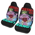 2 Pcs Jeff Retro Dun-Haw Car Seat Covers Cartoon Car Interior Seat ...