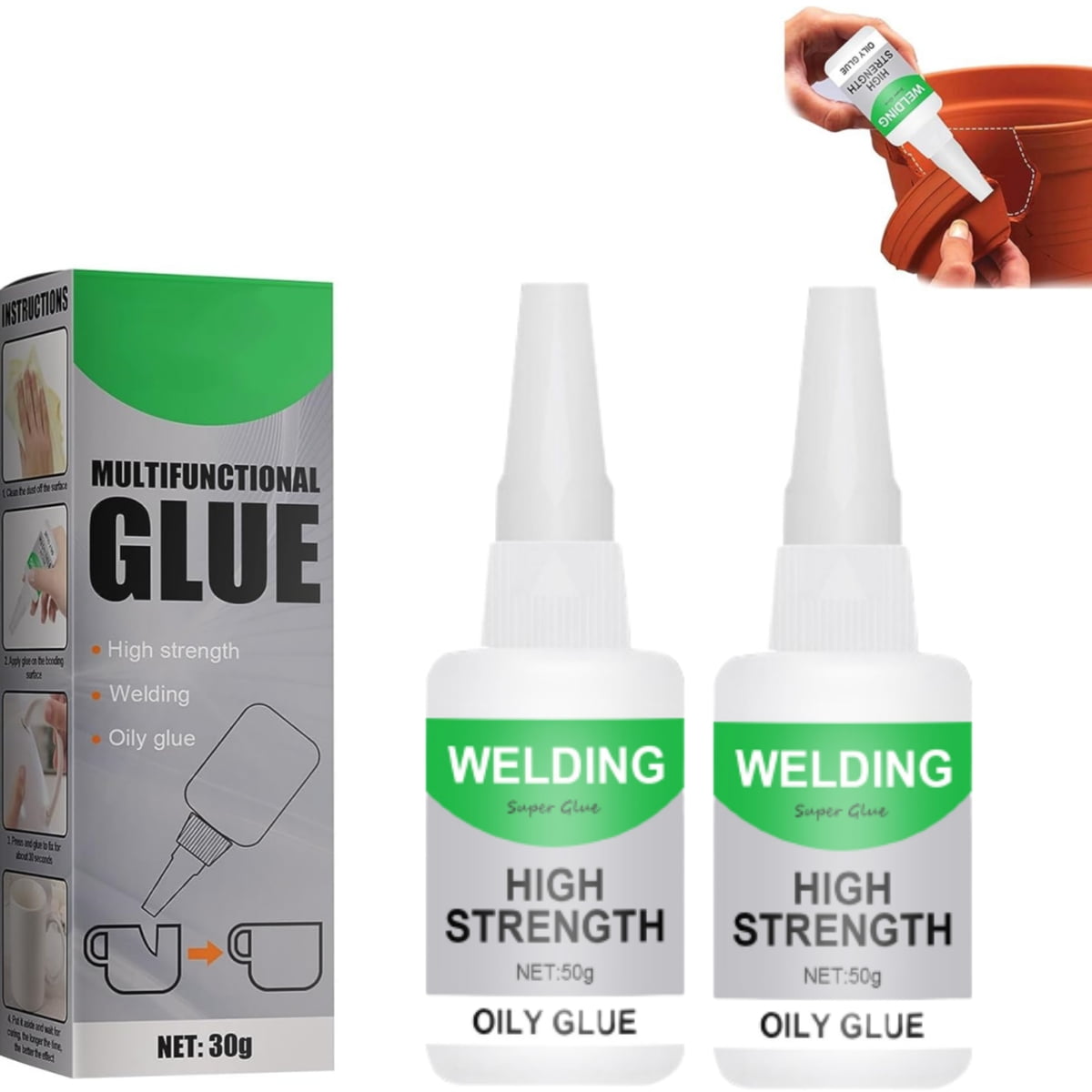 2 Pcs Jue Fish Glue, Jue Fish Multifunctional Glue, Jue-Fish Welding ...