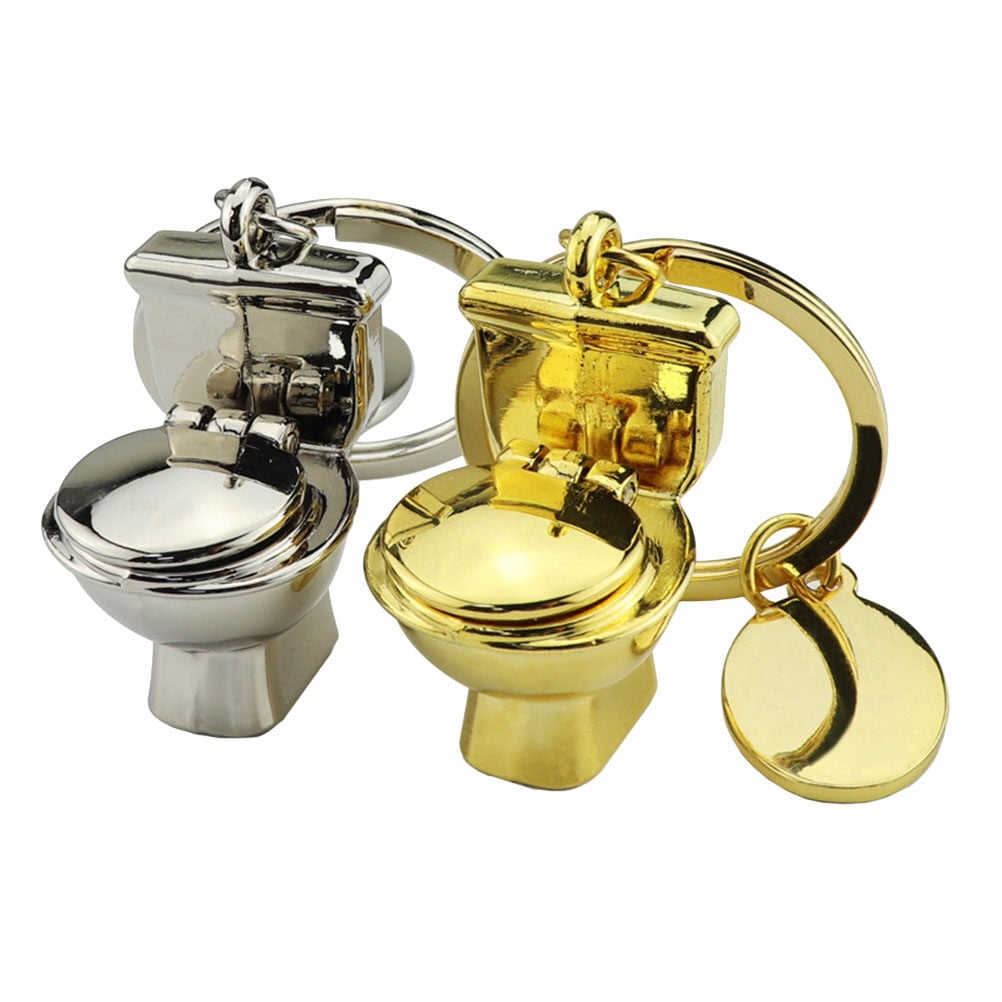 2 Pcs Key Chain Creative Keyring Novelty Keychain Car Keychain Key ...