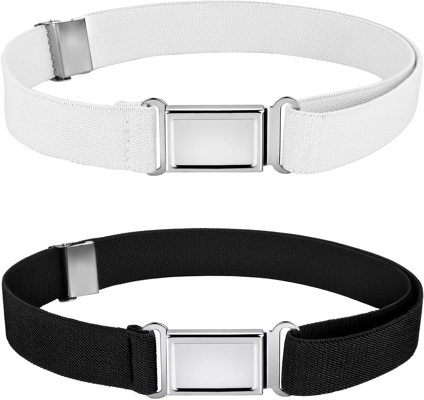 2 Pcs Kids Magnetic Belt Boys Adjustable Elastic Belt with Magnetic ...