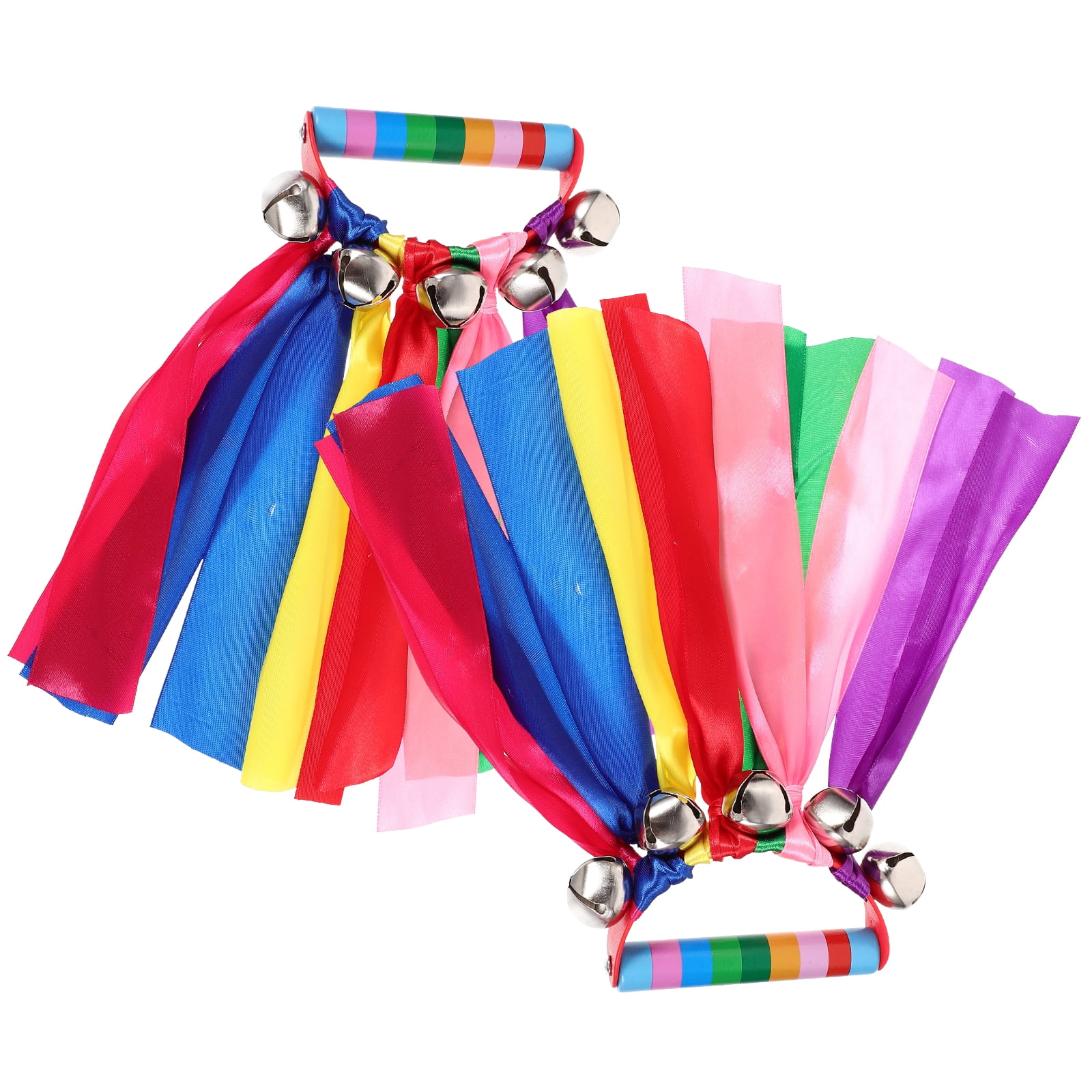 2 Pcs Kids Toys Kids' Musical Instruments Funny Tambourines Handheld ...