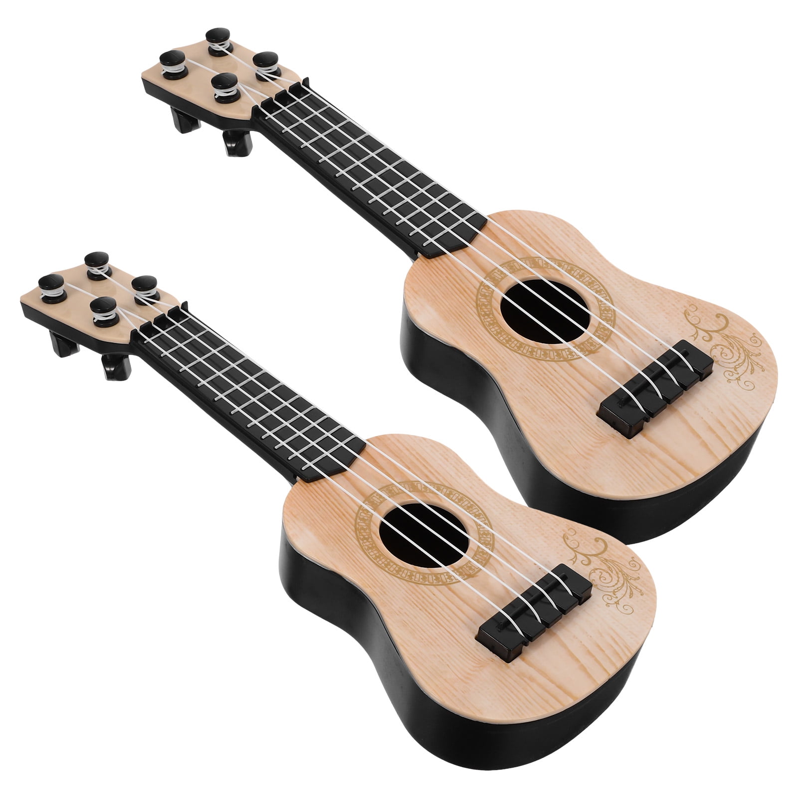 2 Pcs Kids Ukulele Guitar Left Handed Mini Kindergarten Toy Child ...