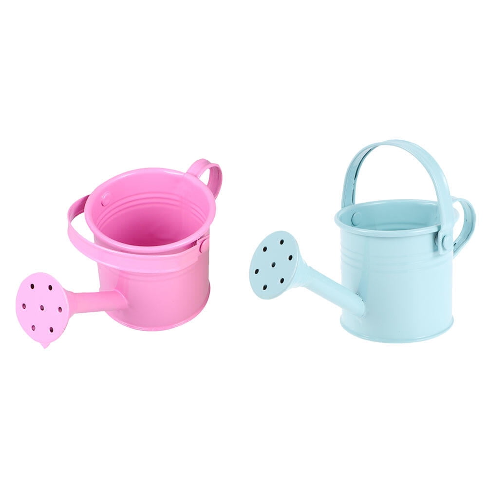 2 Pcs Kids Watering Jug Tin Can Smooth Pouring Pots Baby Child ...