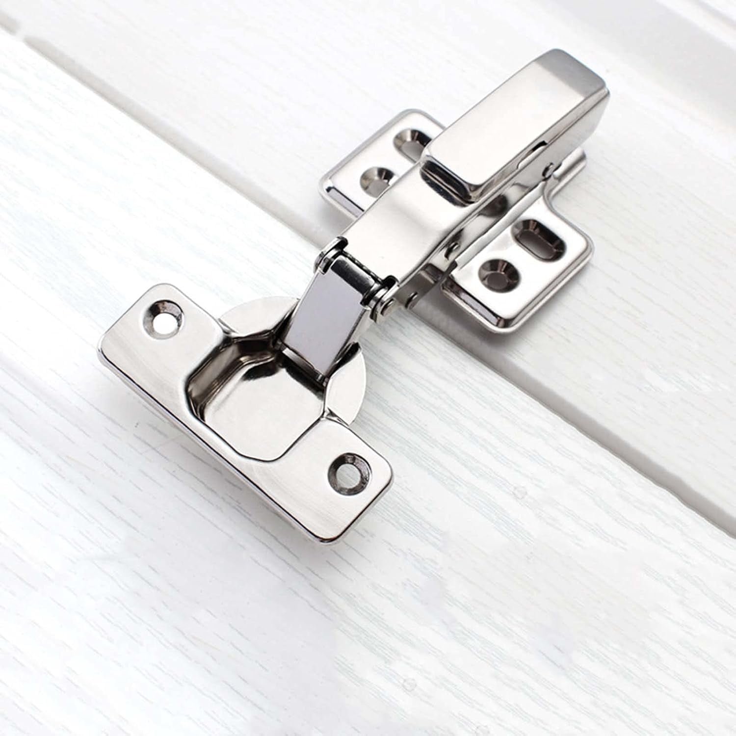 2 Pcs Kitchen Door Hinges, Soft Close Cupboard Wardrobe Doors Hinges ...