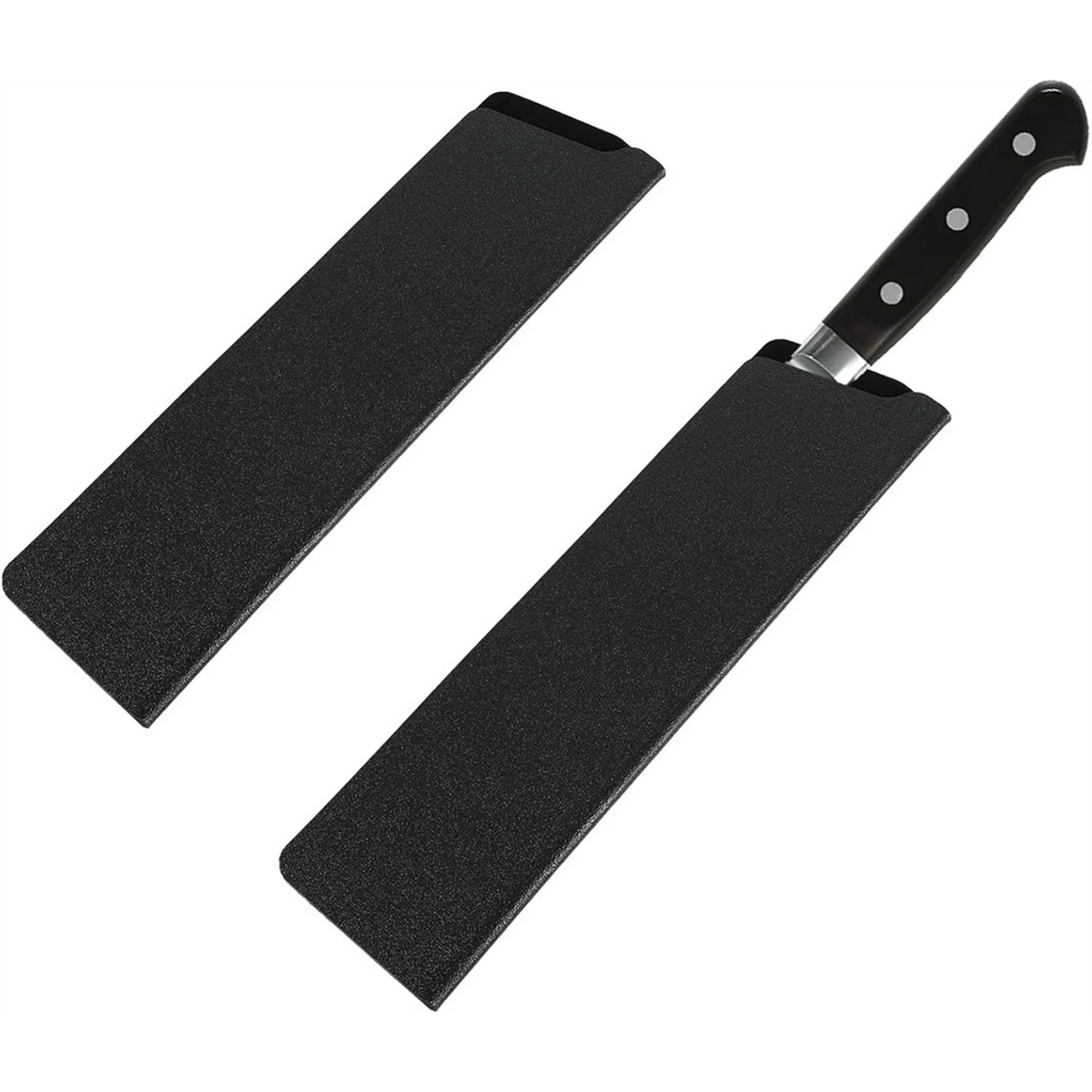 2 Pcs Knife Covers or Sleeves 8" x 2.2" Knife Edge Guard Universal ...