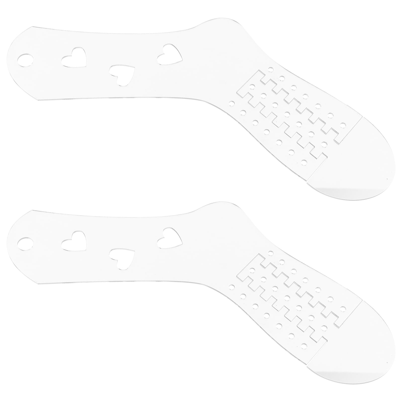 2 Pcs Knit Crochet Sock Forms Model Shaping Molds - Walmart.com