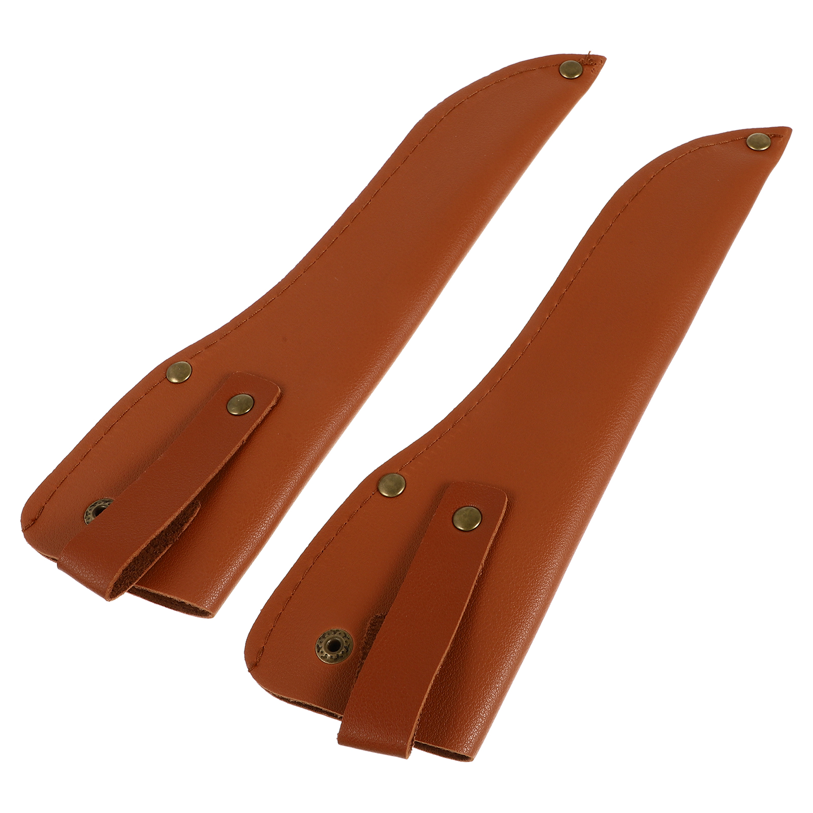 2 Pcs Knives Case Leather Knife Cutter Guard Storage Holder Scabbard ...