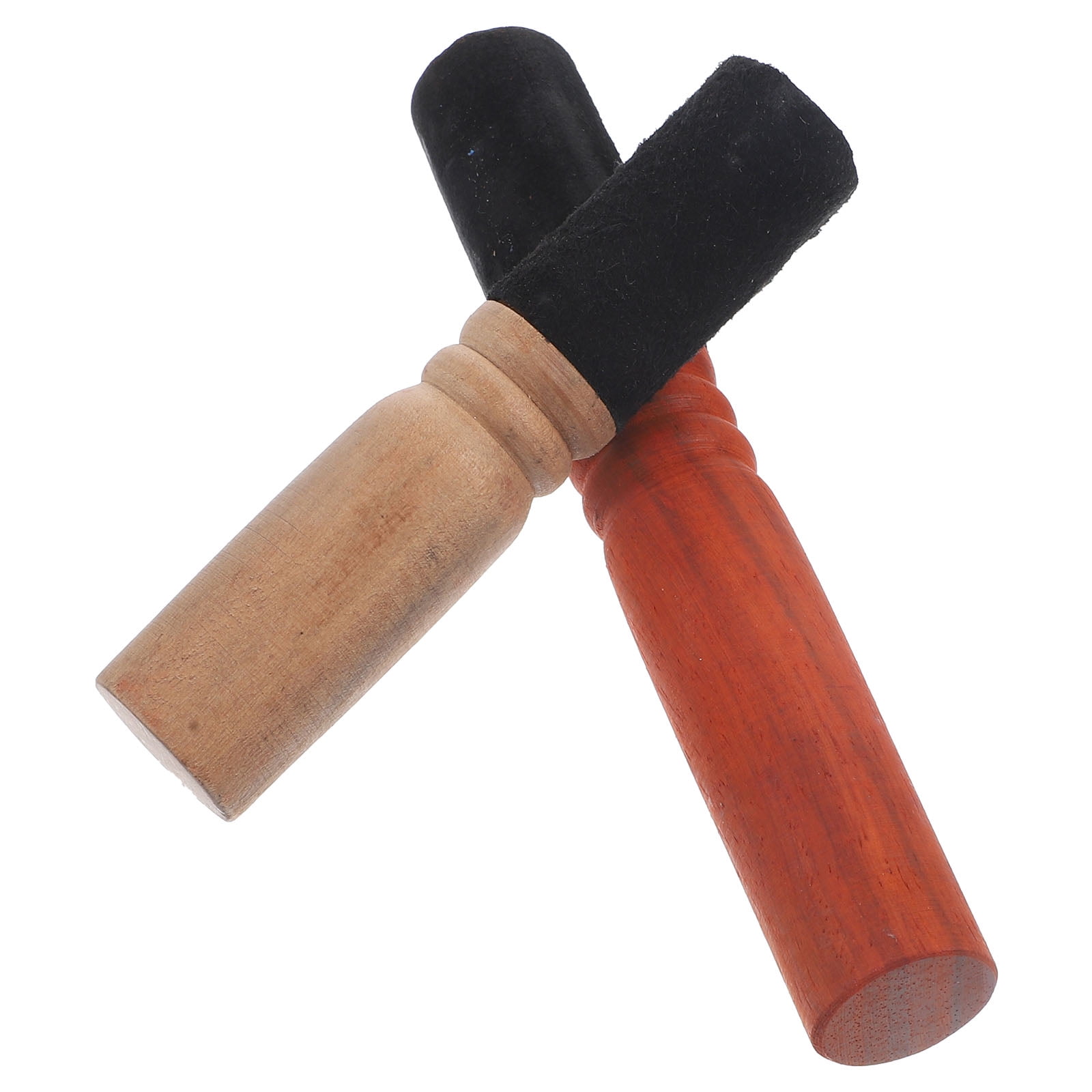 2 Pcs Knock Stick Tibetan Wood Striker Buddhist Singing Bowl Mallet ...