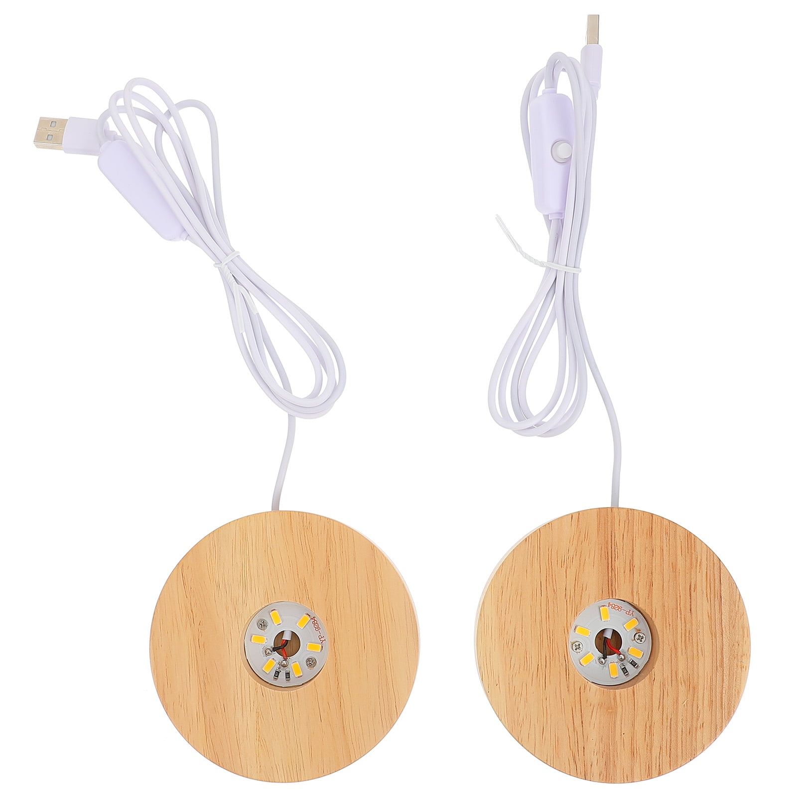 2 Pcs LED Base Display Shelves LED Sphere Display Stand LED Sphere ...