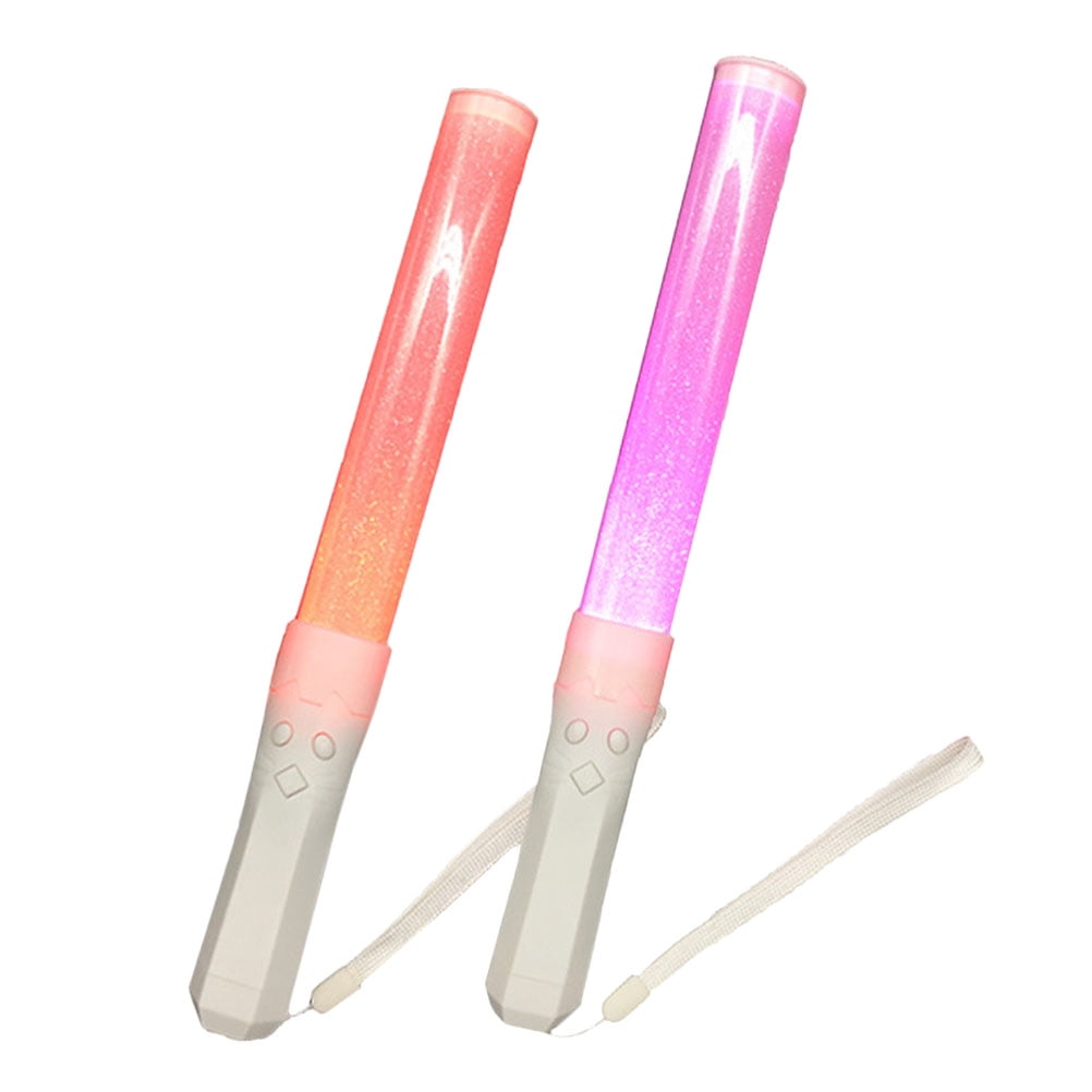 2 Pcs LED Light Stick Glow Wand Lights Sticks Party Supplies - Walmart.com