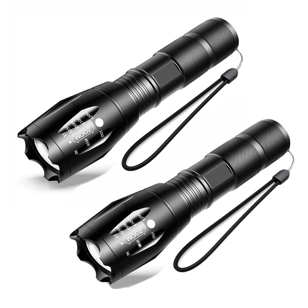 Kepeak LED 10000 Lumens Flashlight, 2 Pack - Walmart.com