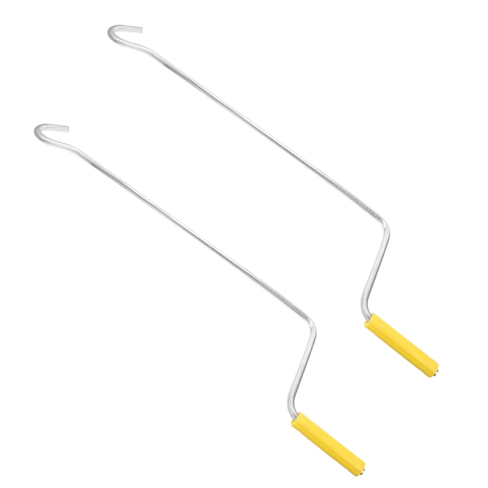 2 Pcs Labor-saving Wrench Rocker Hook Style Jack Handle Stands Reacher ...