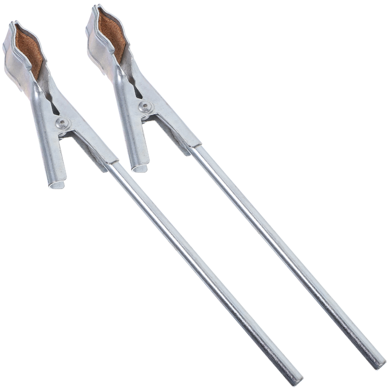 2 Pcs Laboratory Iron Test Tube Clamp High Reliability Finger Grip ...