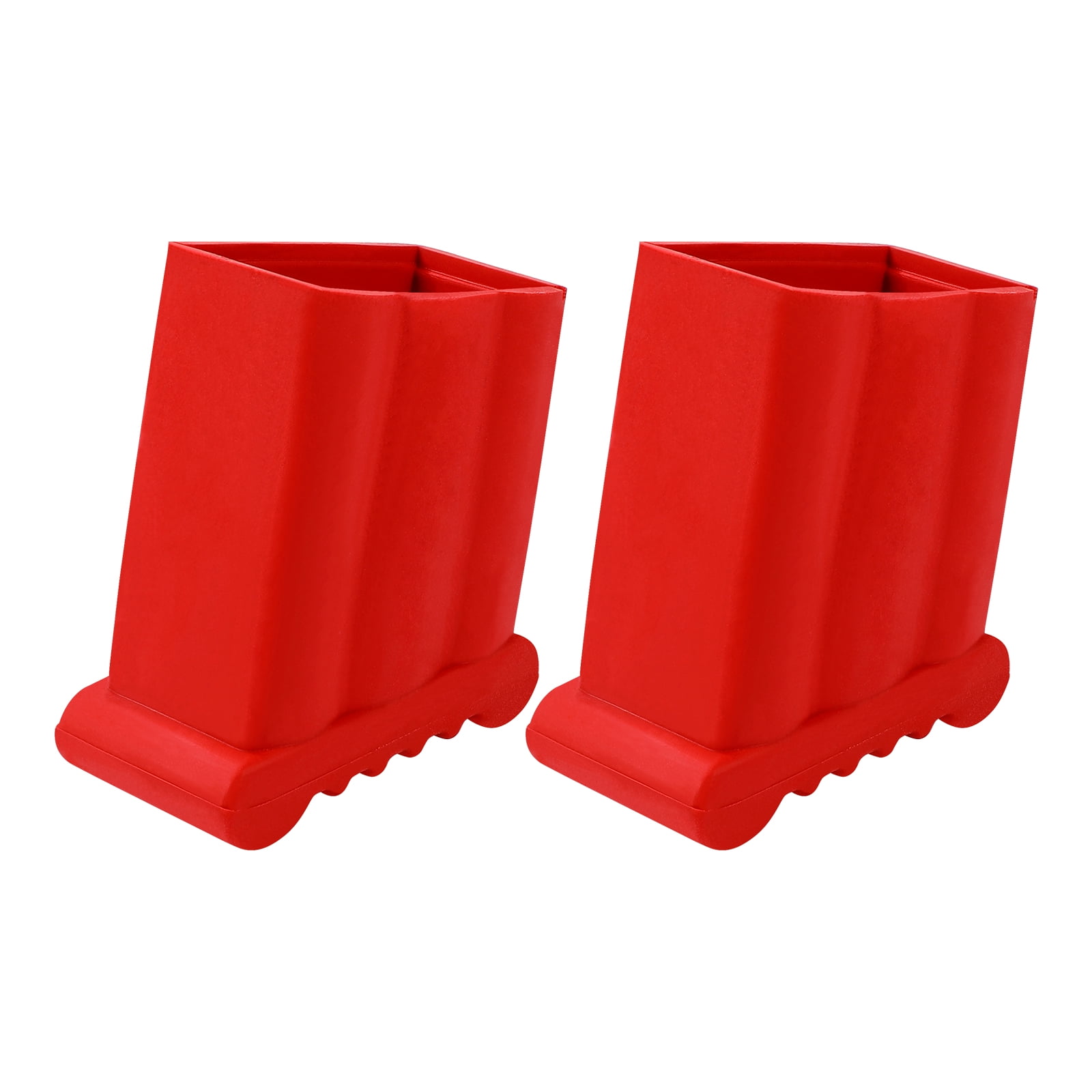 2 Pcs Ladder Feet End Stabiliser Extension Caps Foot Pads Red - Walmart.com