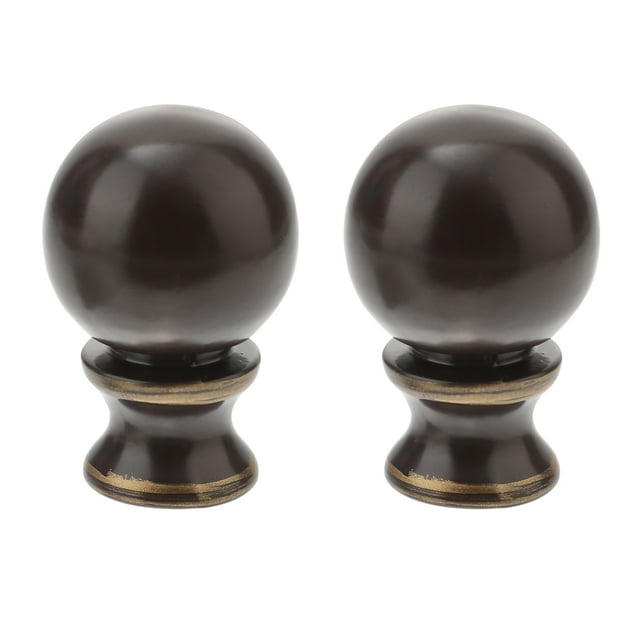 2 Pcs Lamp Finials Table Lamp Caps Knobs Lamp Shade Ball Finial Lamp ...