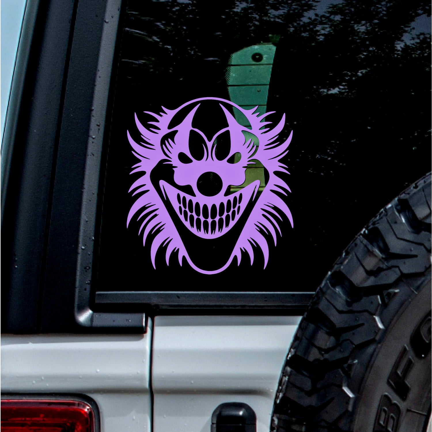 (2 Pcs, Lavender Purple, 11'' X 11.7'') Transparent Adhesive Decal ...