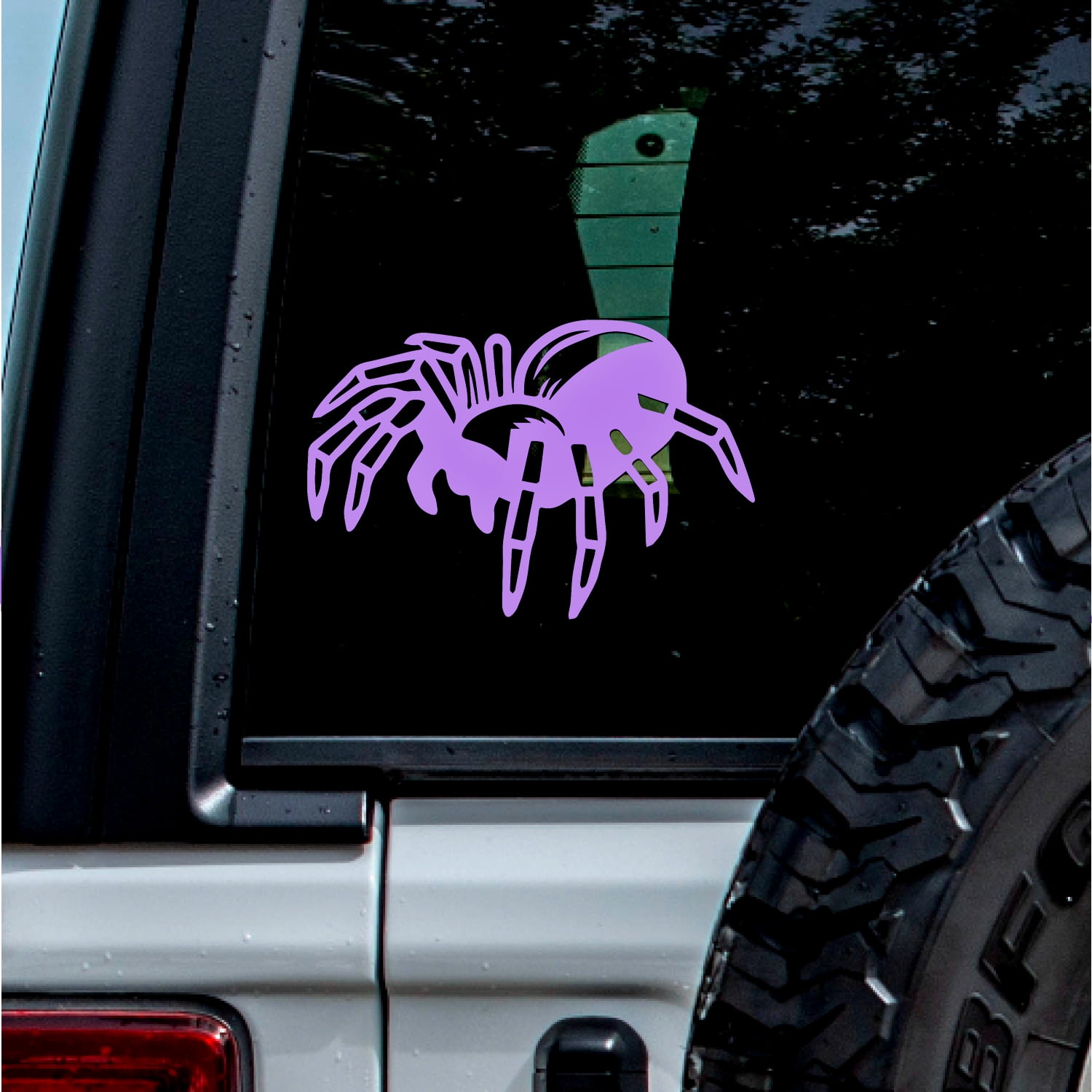 (2 Pcs, Lavender Purple, 14'' X 9.3'') Transparent Adhesive Decal ...