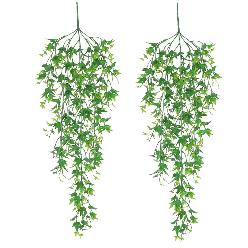 2 Pcs Leaves Garland Garlands Simulation Vine Swing Decoration ...