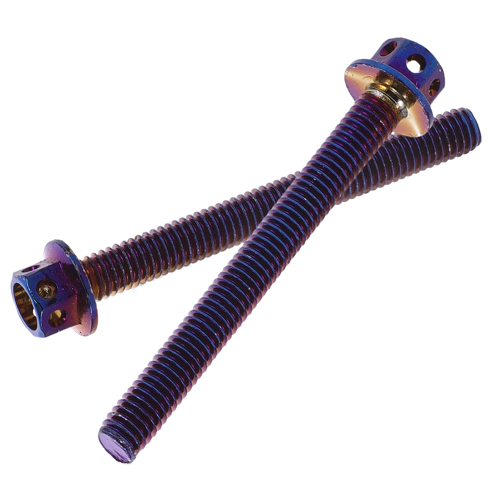 2 Pcs License Plate Screws Long Electric Motorcycle Modification Bolts ...