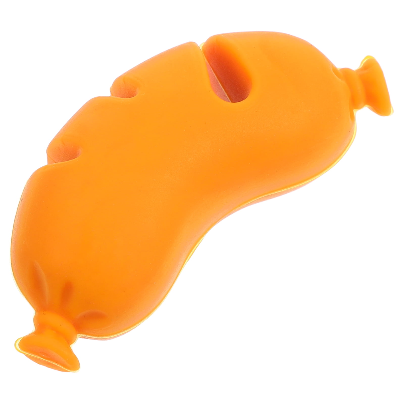 Homoyoyo Silicone Lid Lift Overflow Preventer Orange for Kitchen Use ...