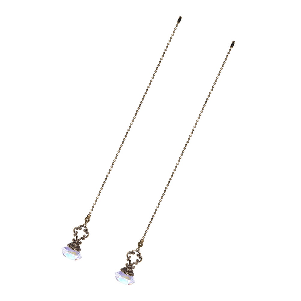 2 Pcs Light Pull Chain Decorative Ceiling Fan Hanging Wall Decoration ...