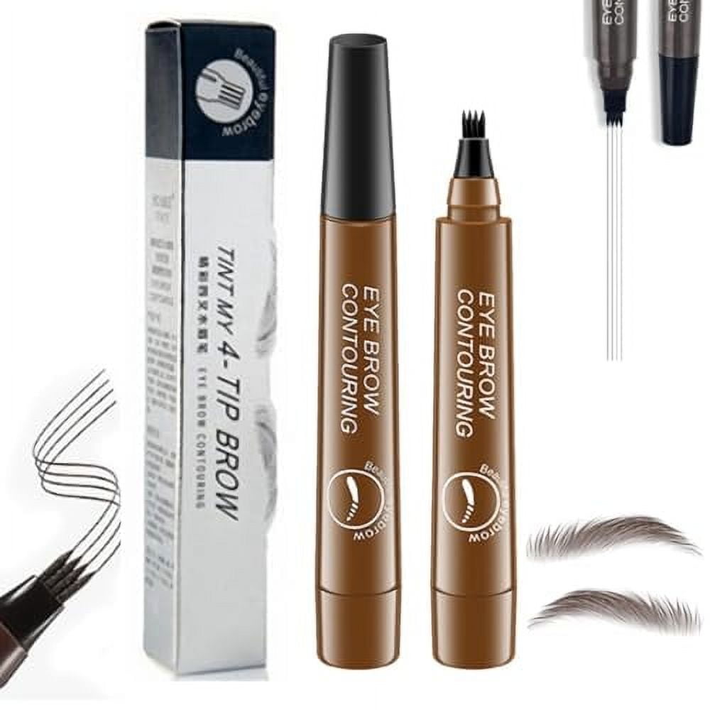 2 Pcs Lightsbetter Waterproof Brow Pen, Lightsbetter Eyebrow, Lightsbetter Waterproof Eyebrow ...