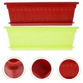 2 Pcs Long Bucket Holder Round Planter Base Bracket Flowerpot Baby ...