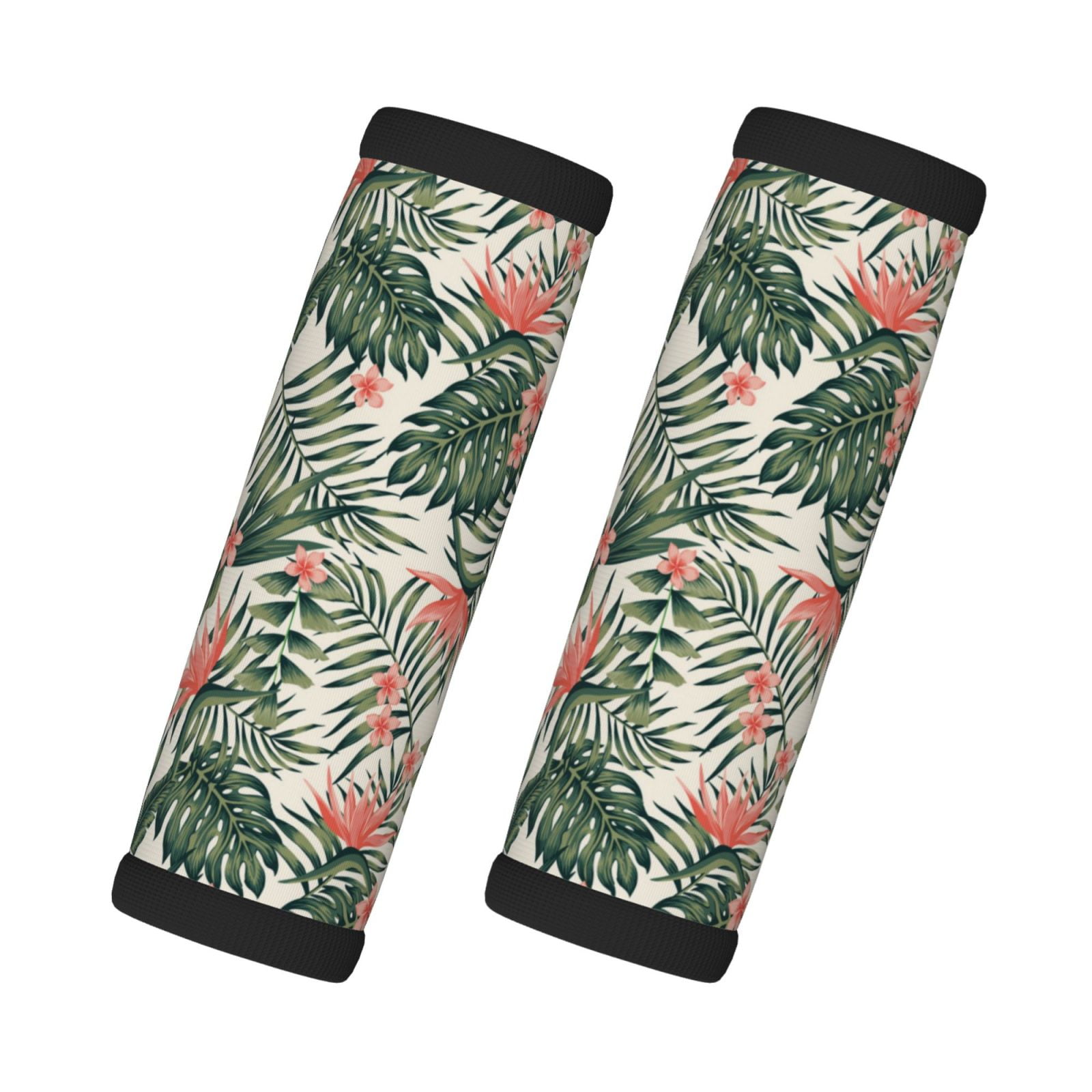 2 Pcs Luggage Handle Wraps for Suitcase - Palm Trees and Tropical ...