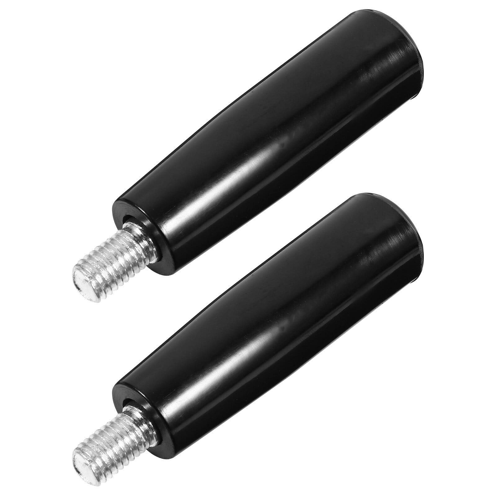 2 Pcs Machine Tool Handwheel Threaded Revolving Handle Black Handles ...