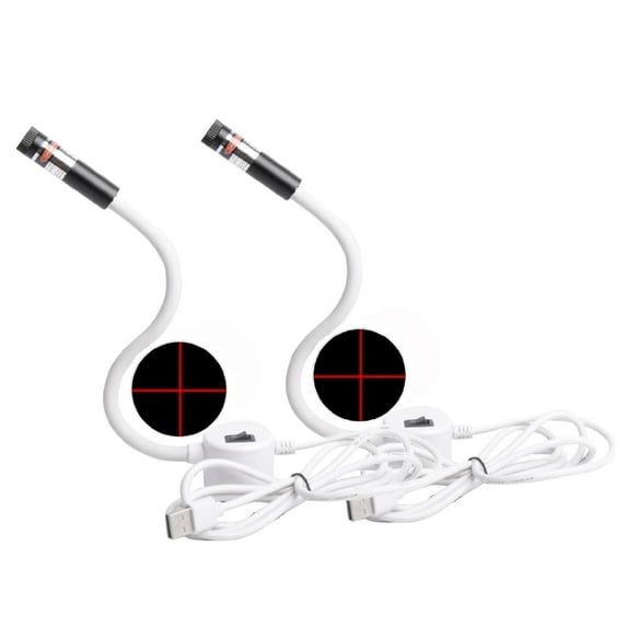 2 Pcs Magnetic Sewing Machine Laser Positioning Light, 2026 USB ...