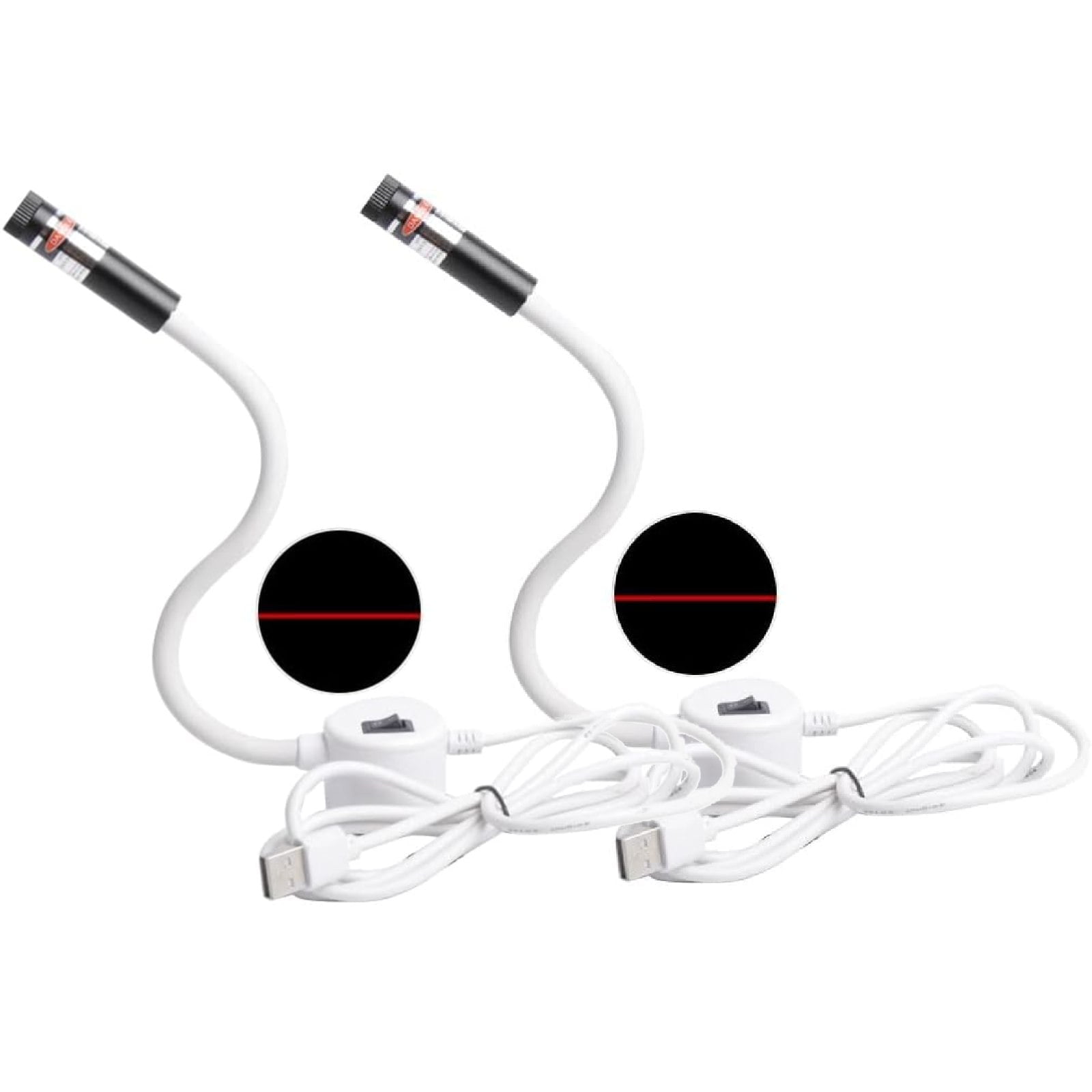 2 Pcs Magnetic Sewing Machine Laser Positioning Light, 2026 USB ...