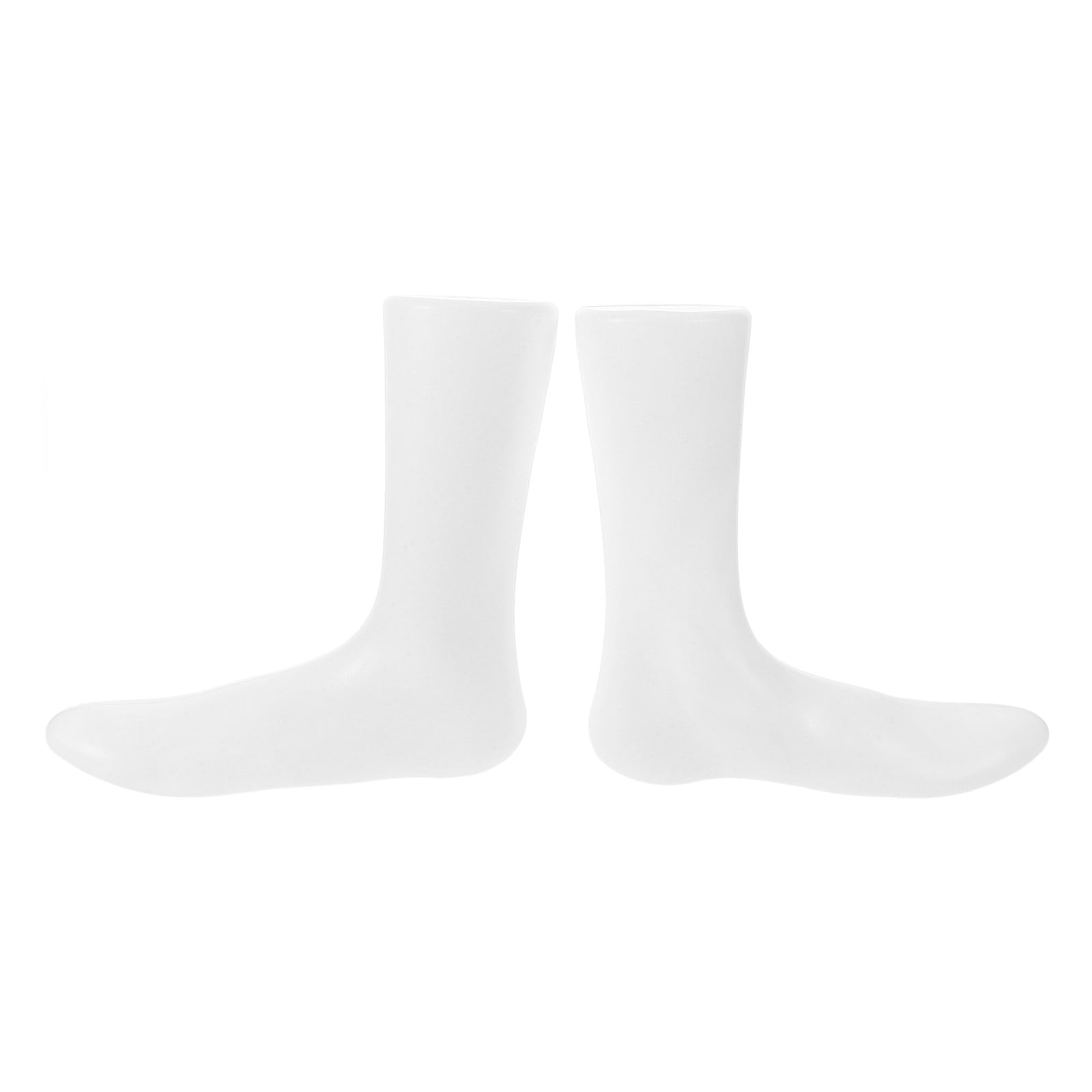 2 Pcs Mannequin Feet Plastic Foot Shoe-wearing Model Fake Men and Women ...