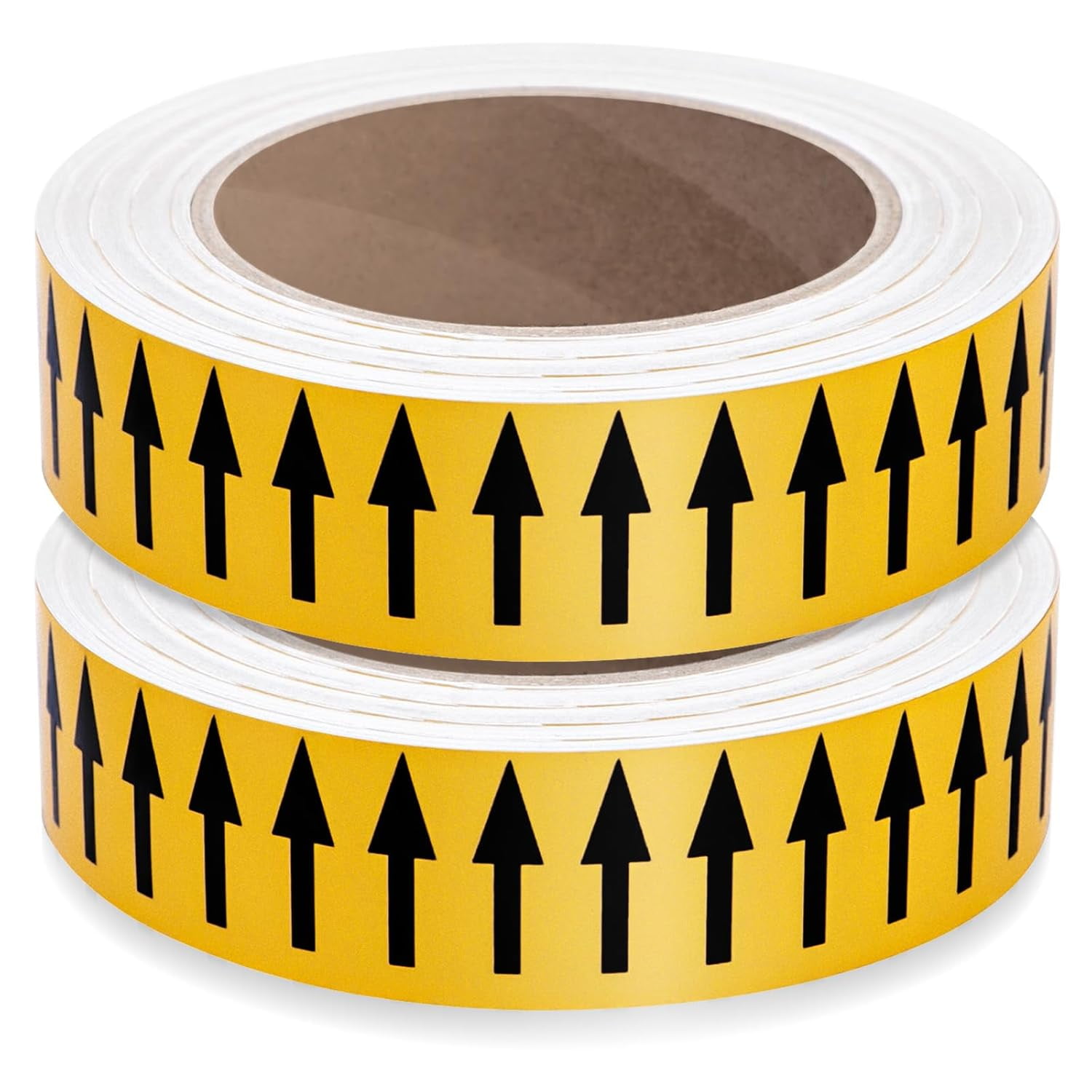 2 Pcs Manufacturing Directional Pipe Polyethylene Flow Arrow Tape Pipe ...