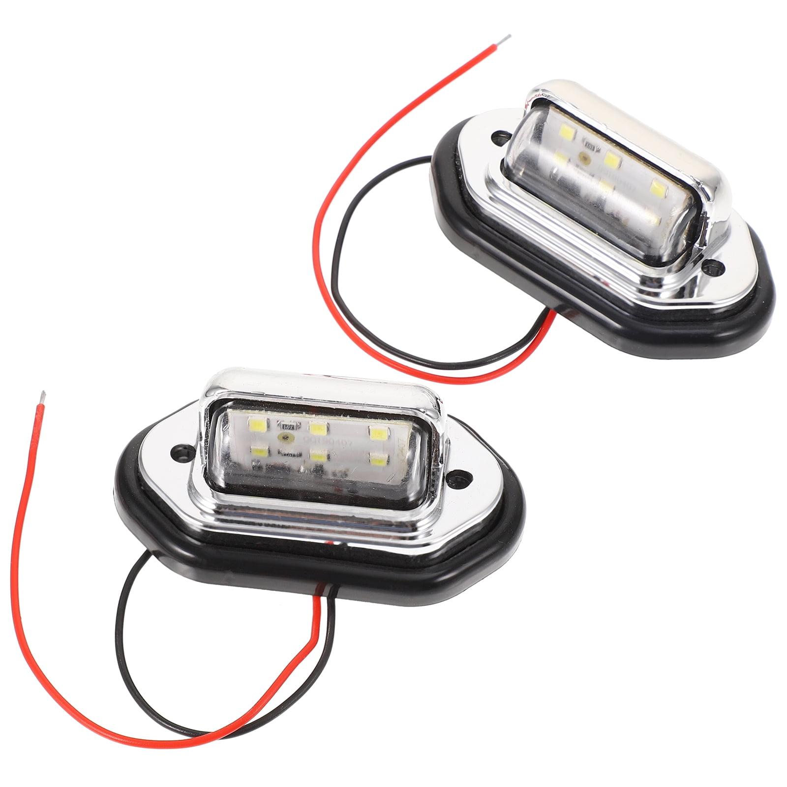 2 Pcs Marine Dual Led Lights Tail Boot Accessories Boat Supplies Signal ...