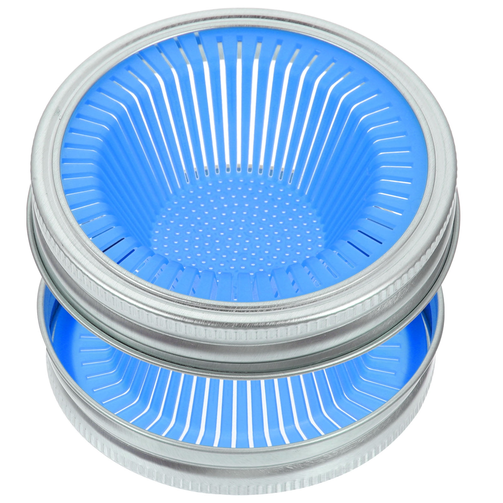 Blue Sprouting Lids for Jars Made of PP and Stainless Steel for Daily ...