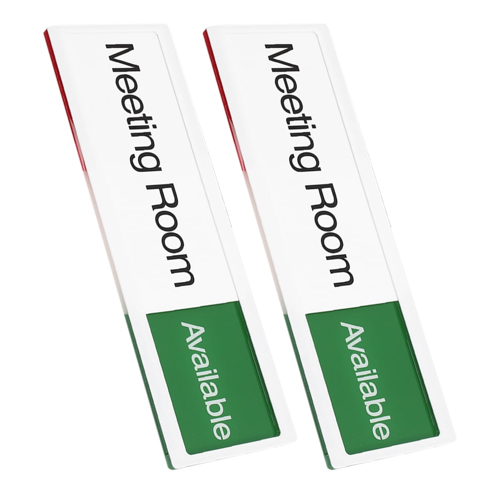 2 Pcs Meeting Room Signage Office Conference Door Signs - Walmart.com